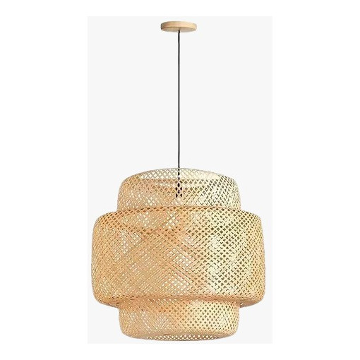 Luminária Pendente Led Bambu Teto Moderno Lustre Rustico | Shopee Brasil