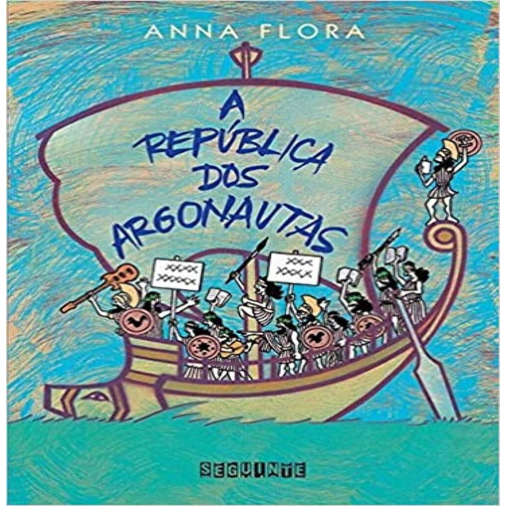 A república dos argonautas autor Anna Flora | Shopee Brasil