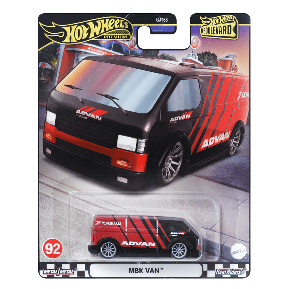 Hot Wheels MBK Van - Boulevard | Shopee Brasil