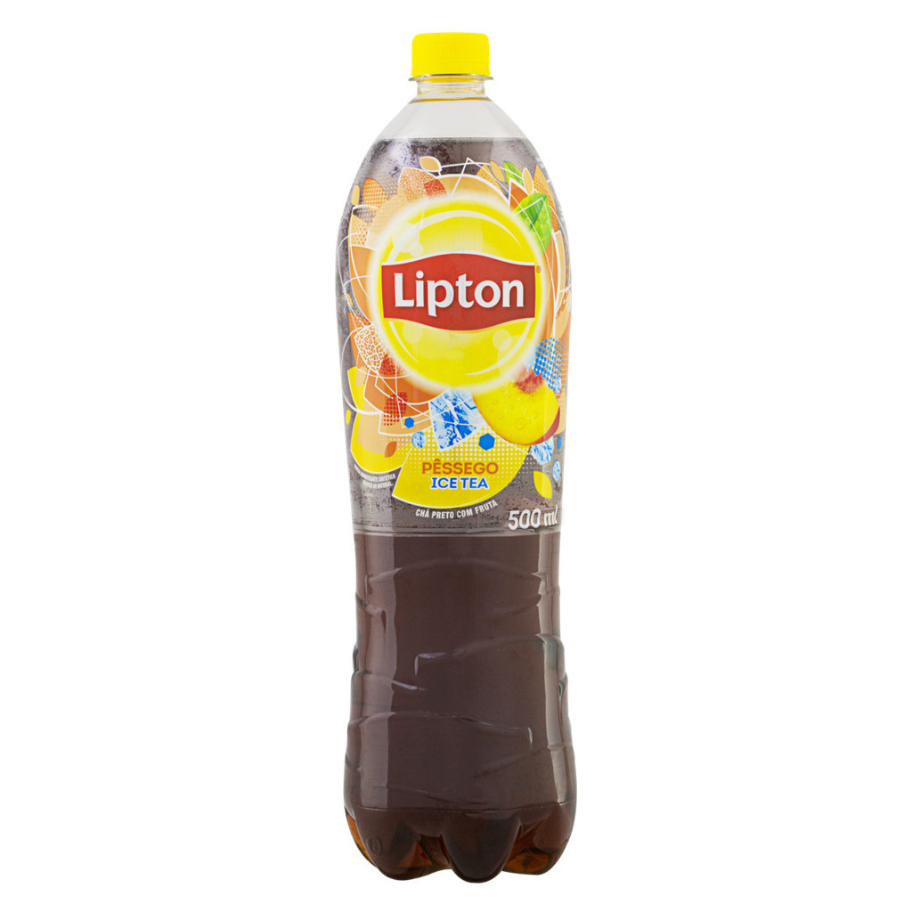 Chá Lipton Pêssego - Garrafa PET 500ml | Shopee Brasil