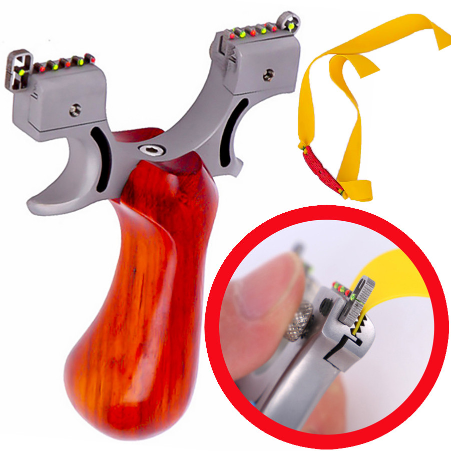 Atiradeira Estilingue Profissional Slingshot em Metal - S14 | Shopee Brasil