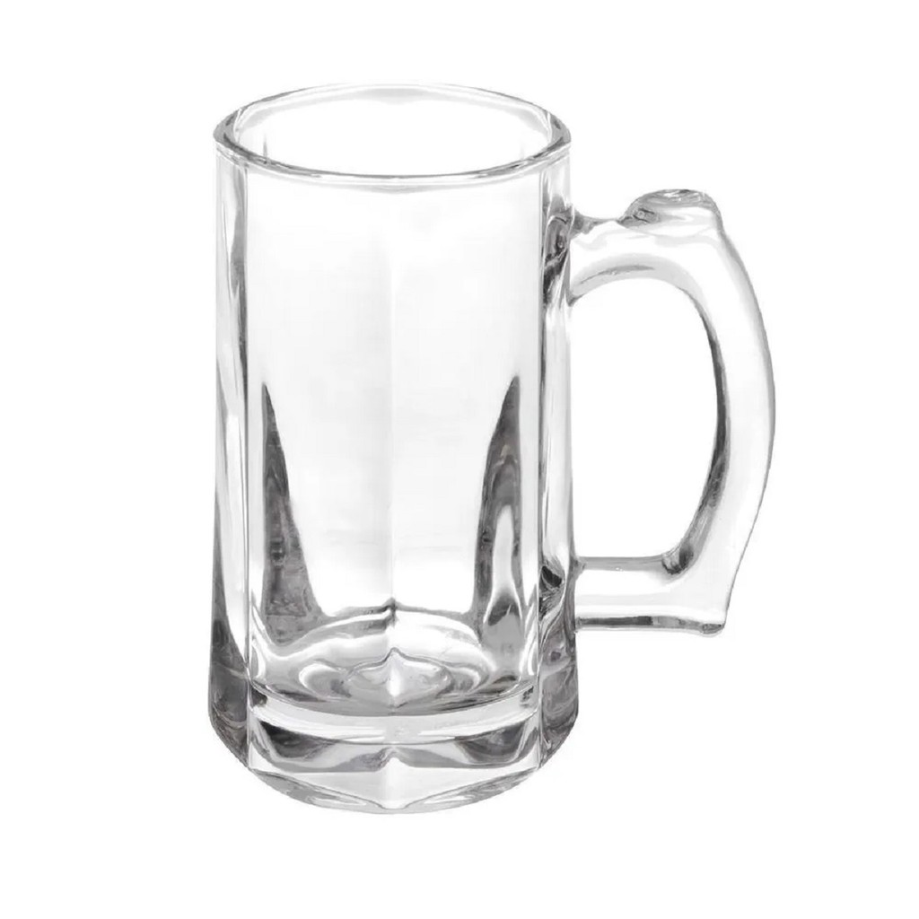 Caneca De Vidro Para Chopp Hamburgo 370ml | Shopee Brasil