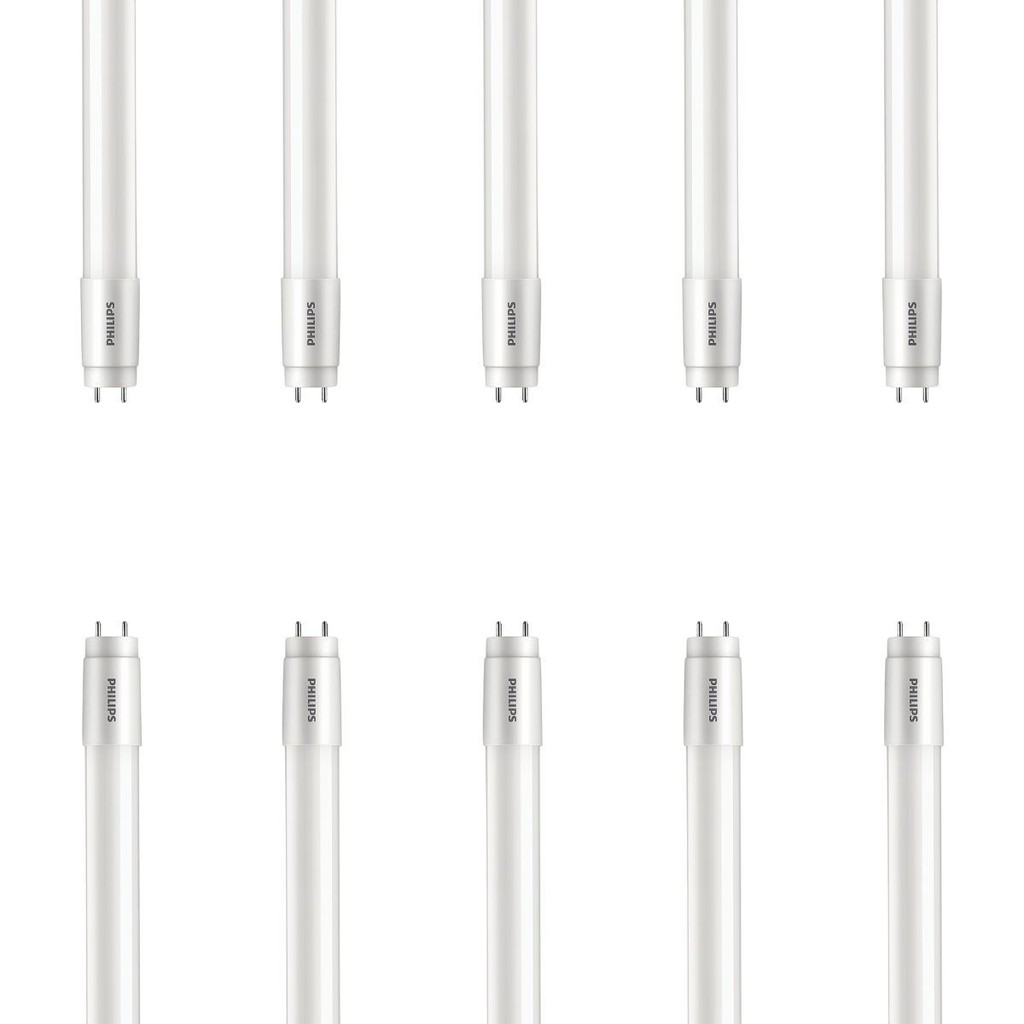 Kit 10 Lâmpadas Led Tubular T8 9W 4000K Luz Branca Philips | Shopee Brasil