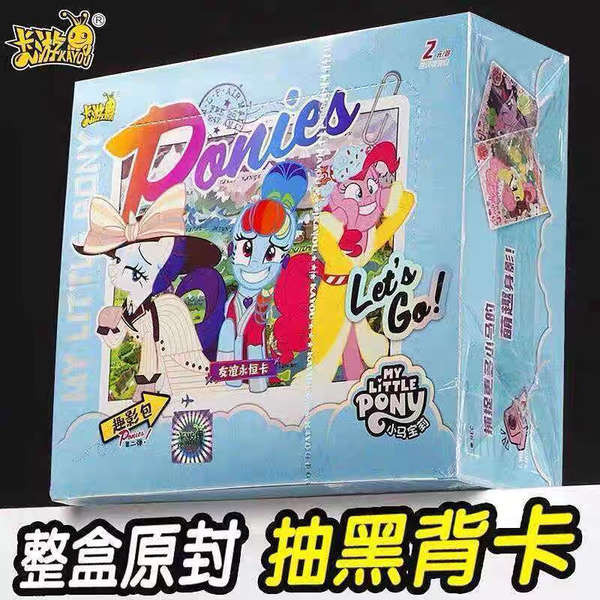 Passeio de cartão genuíno Little Pony Polly Cards Divertidos 2 pacotes ...