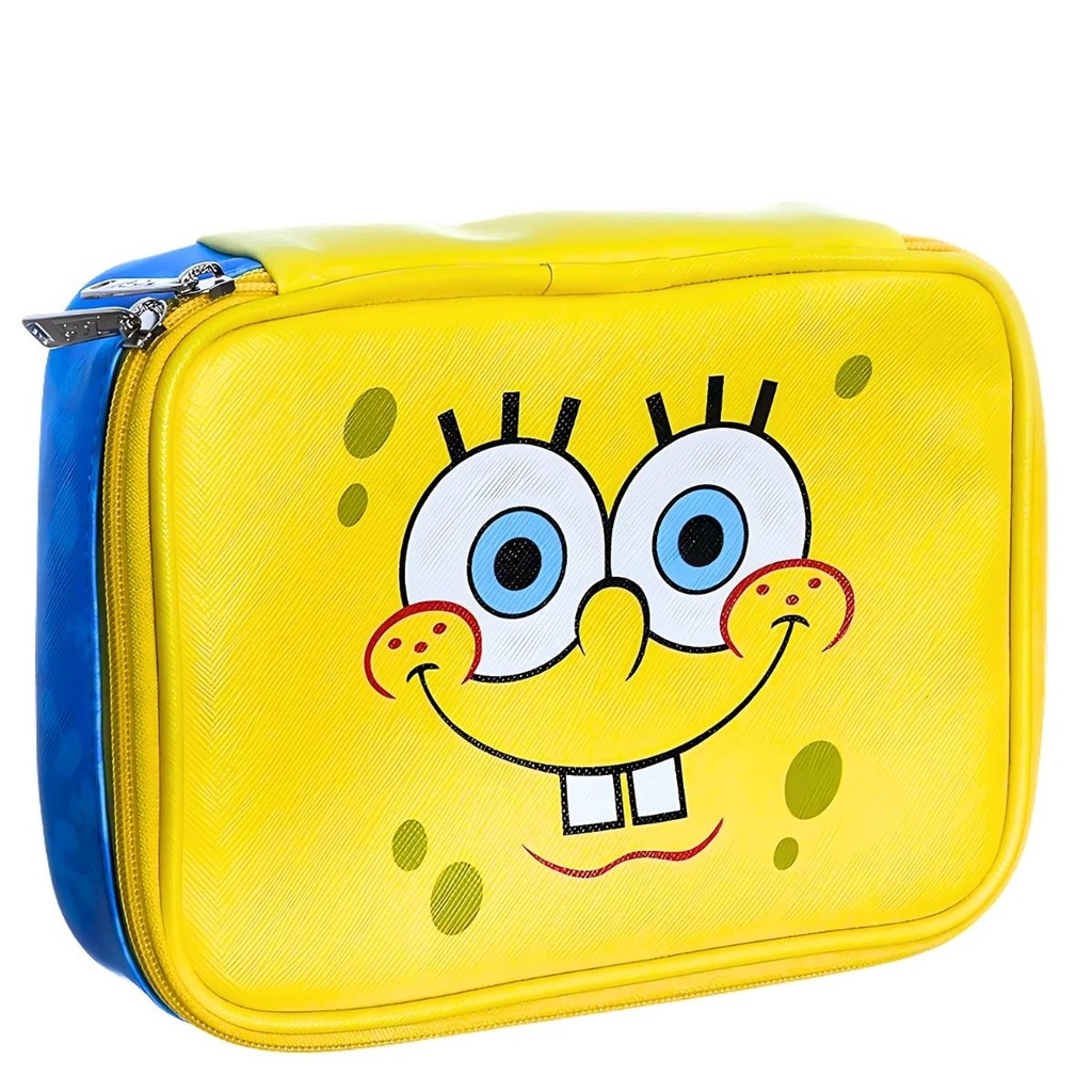 Estojo Escolar Box 100 Pens Bob Esponja - Nickelodeon | Shopee Brasil