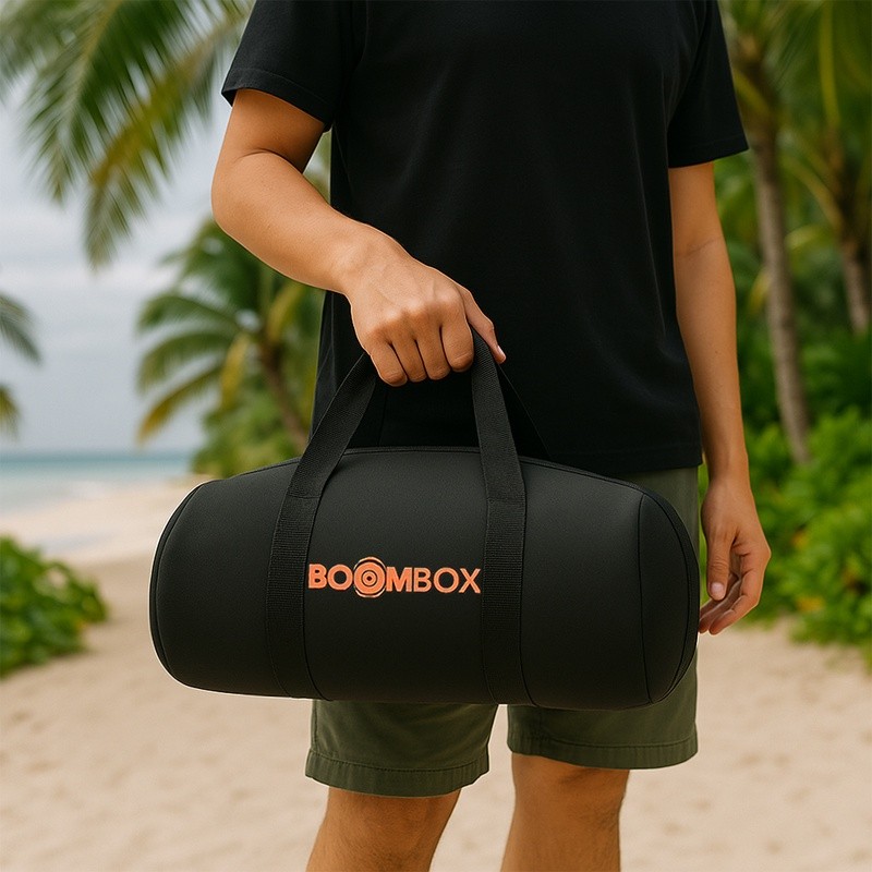Case Para Boombox Grande Reforçado Anti Impacto Proteção Premium Estilo ...