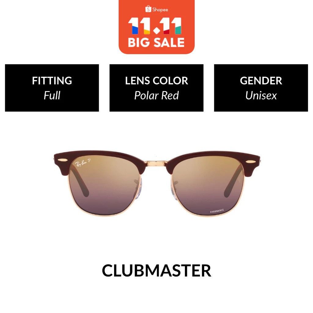 Ray Peng clubmaster Produto genuíno 1365 g9 compatível com luz solar ...