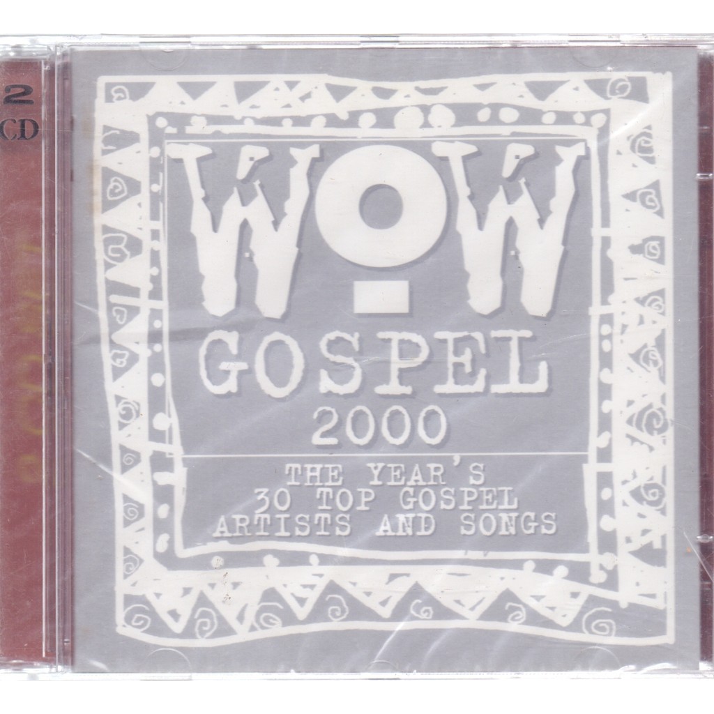 CD WOW GOSPEL 2000 NOVO LACRADO [24] | Shopee Brasil