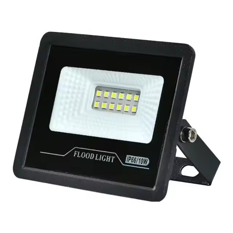Refletor Led Holofote 10w Branco Frio Bivolt Forte Prova D'água Ip66 Bivolt Luminária Holofote ...