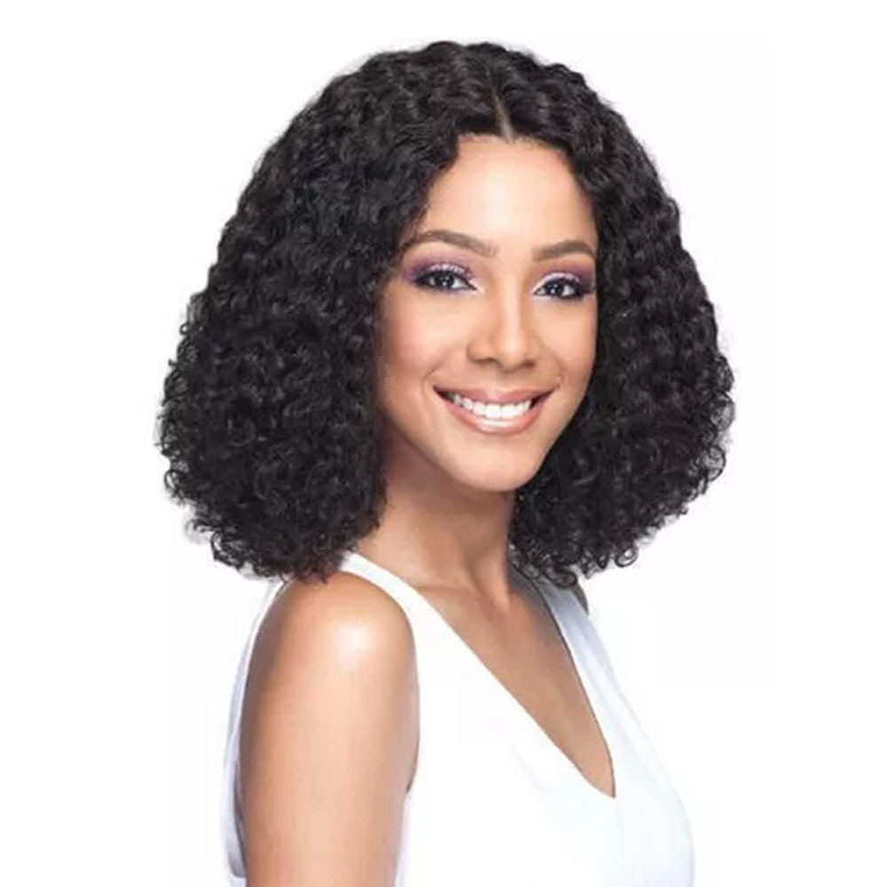 wig peruca cacheada preta lace cabelo humano cacheado natural perucas ...