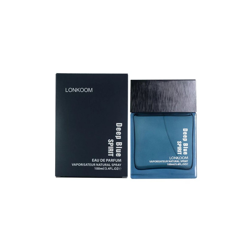 PERFUME SPIRIT DEEP BLUE 100 ML - LONKOOM | Shopee Brasil