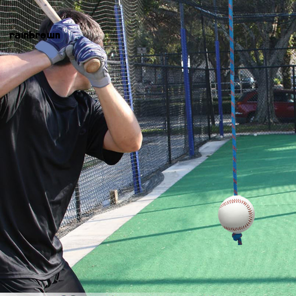 Adjustable Swing Hitting Trainer Baseball Improve Your with Rope ...