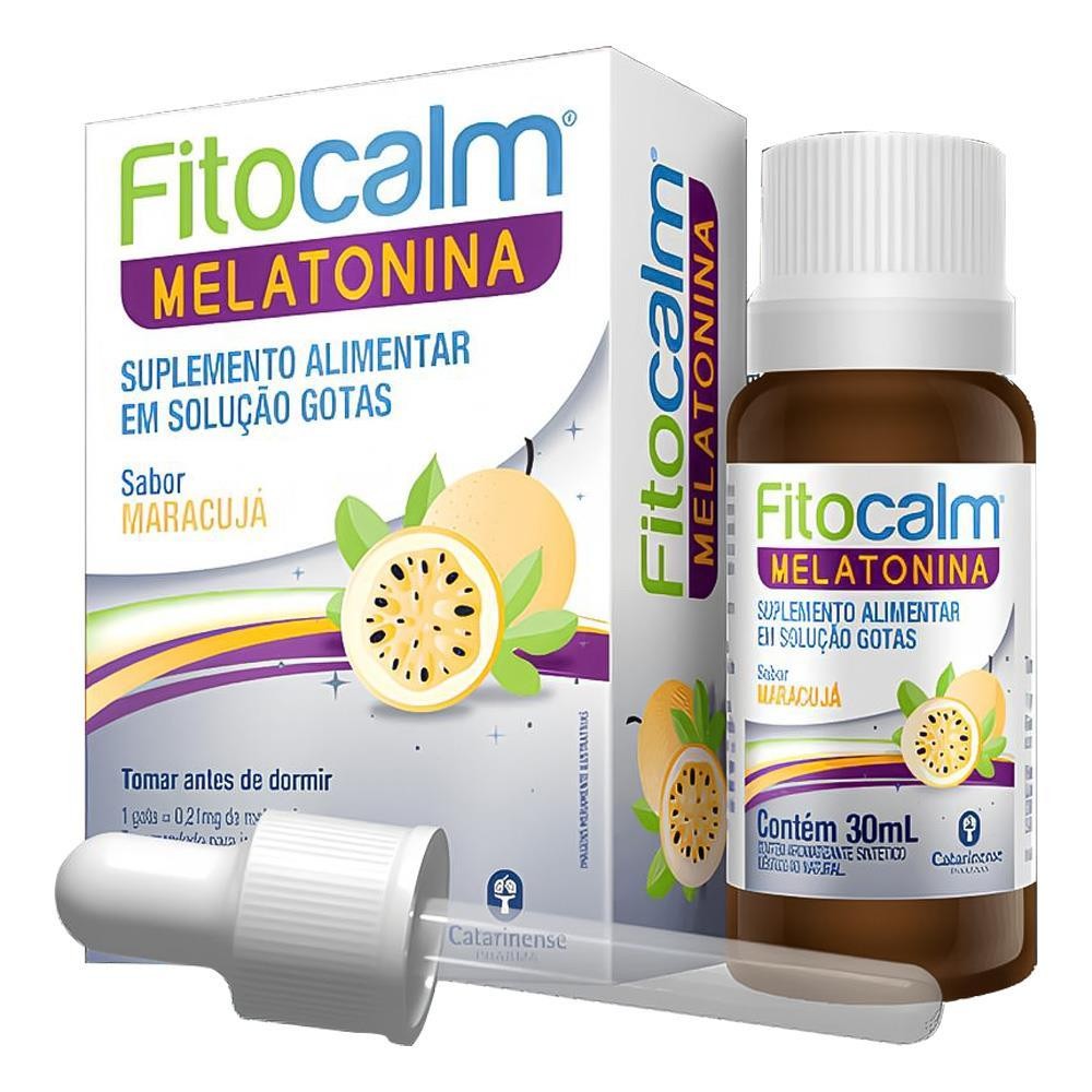 FITOCALM MELATONINA 0,21MG MARACUJA COM 30ML | Shopee Brasil