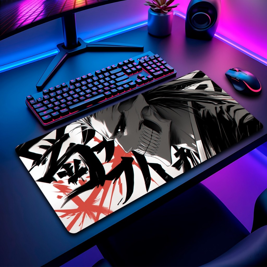 Mouse Pad Bleac Gamer Antiderrapante Grande Diversas Estampas Personalizado 70x35 M697 | Shopee ...