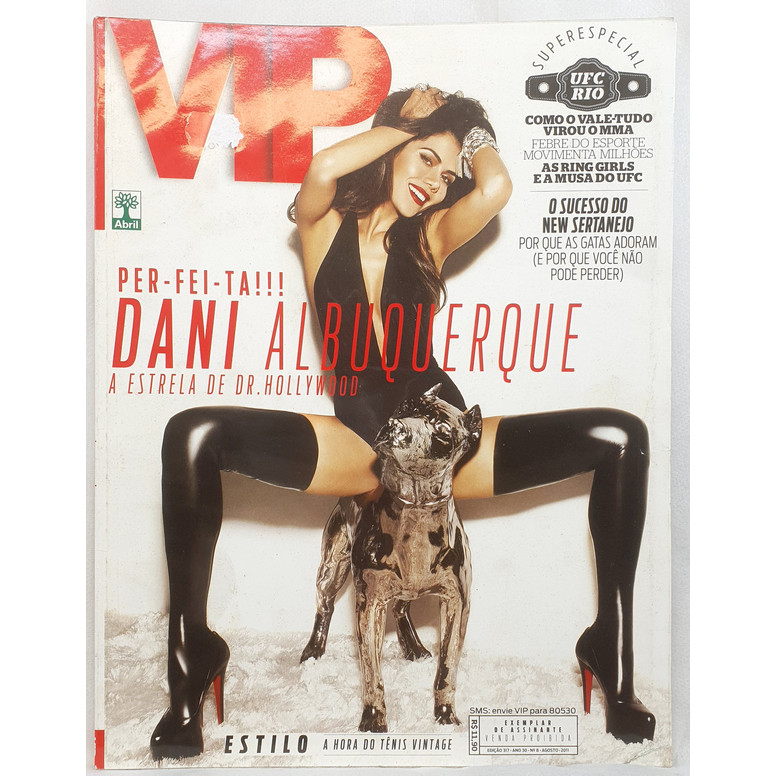 Revista VIP 317 - Dani Albuquerque - Editora: Abril | Shopee Brasil