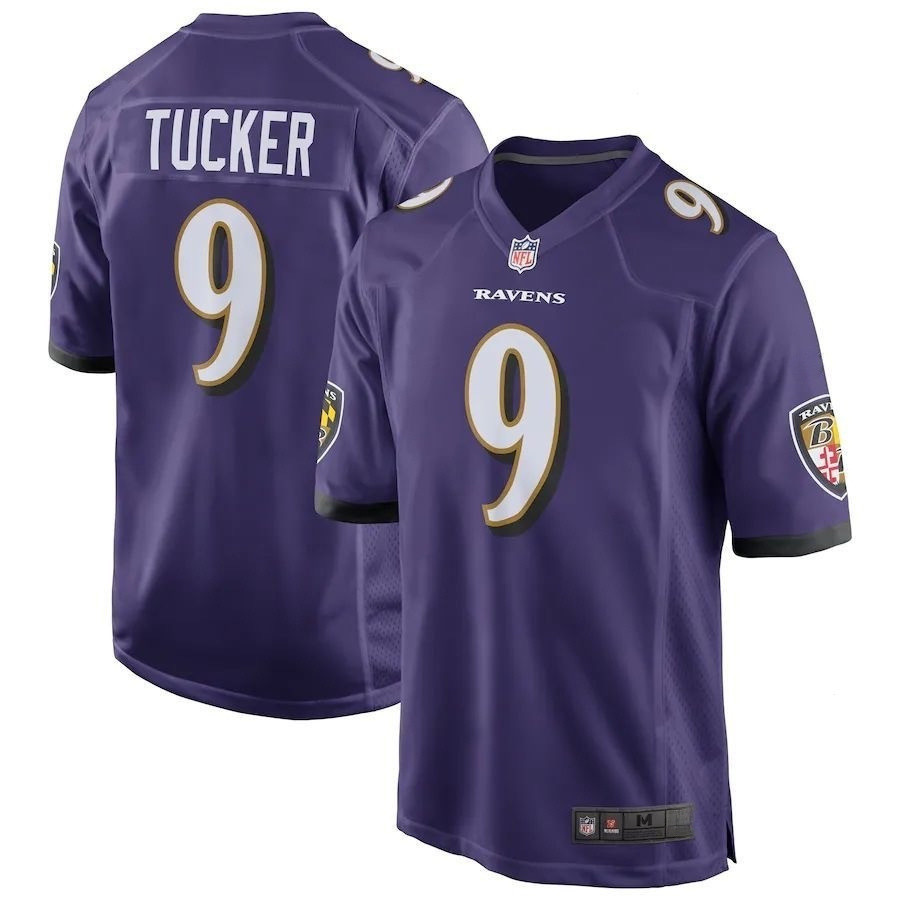 Baltimore Ravens Rugby Uniformes No. Camisa 9 Justin Tucker | Shopee Brasil