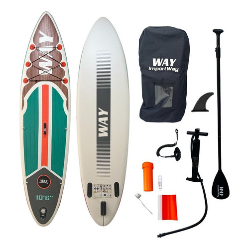 Prancha Stand Up Paddle Inflável Completo C Bomba 3m 130kg | Shopee Brasil