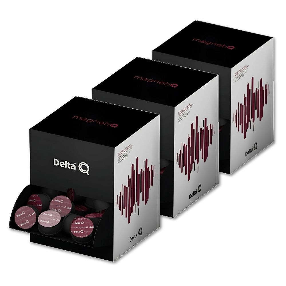 Cápsulas Café MagnetiQ Delta Q Kit 3 Caixas - 300 Cápsulas | Shopee Brasil