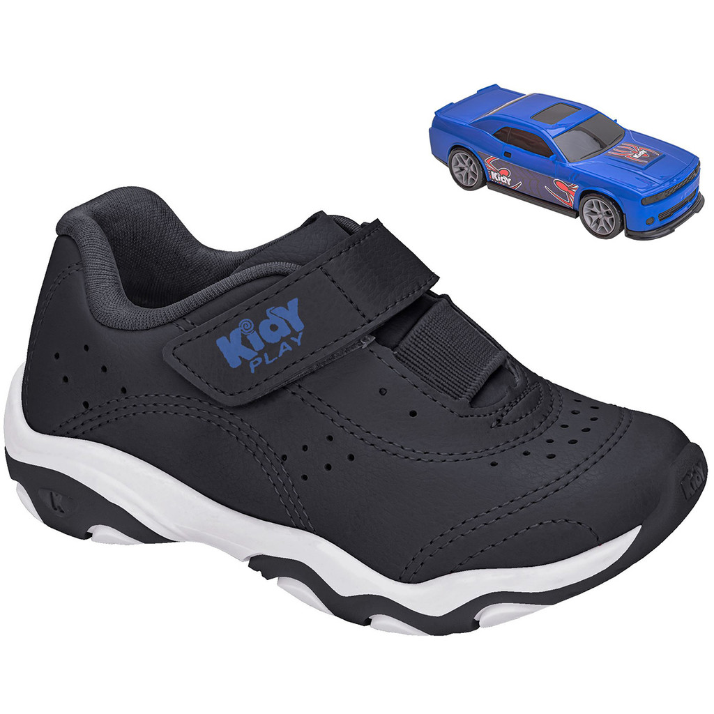 Tênis infantil masculino KIDY Play Respitec com brinquedo | Shopee Brasil