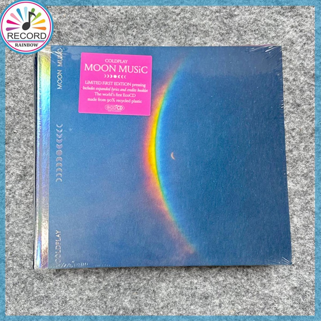 Coldplay Moon Music Original CD Album Brand New [Lacrado] BR | Shopee ...