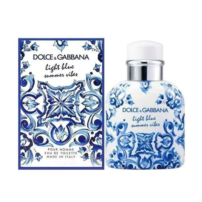 Dg Azul Claro Senhoras Homens Azul Branco Porcelana Aromaterapia 100ML ...