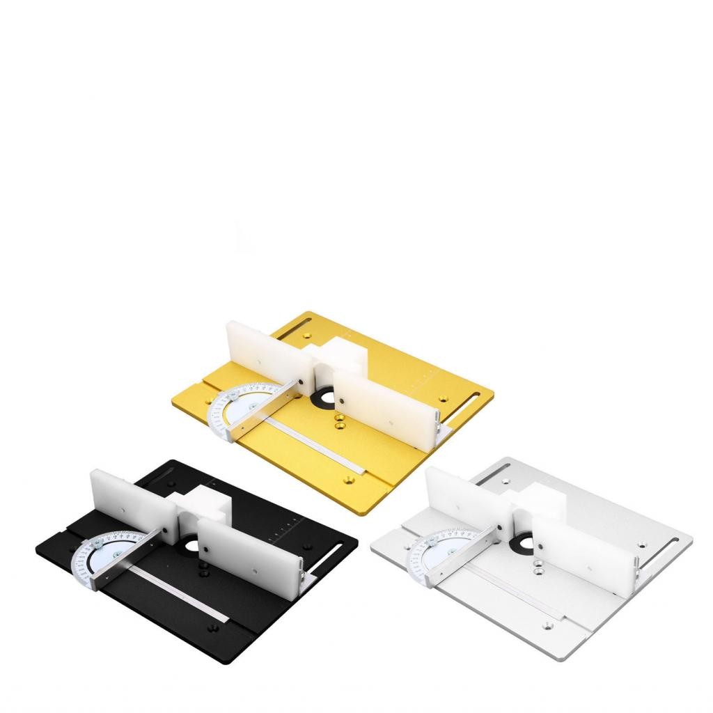 Router Table Insert Plate Metal Router Lift System Kit Aluminum ...