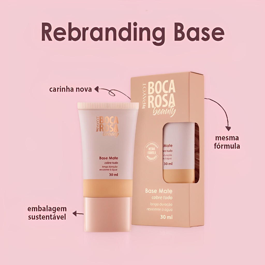 Base Boca Rosa Base Líquida Matte Perfect By Payot | Shopee Brasil