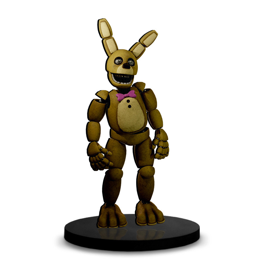 Totem Médio FNAF - Spring Bonnie - 14cm | Shopee Brasil