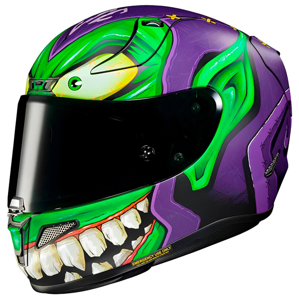 CAPACETE HJC RPHA 11 GREEN GOBLIN (DUENDE VERDE) | Shopee Brasil