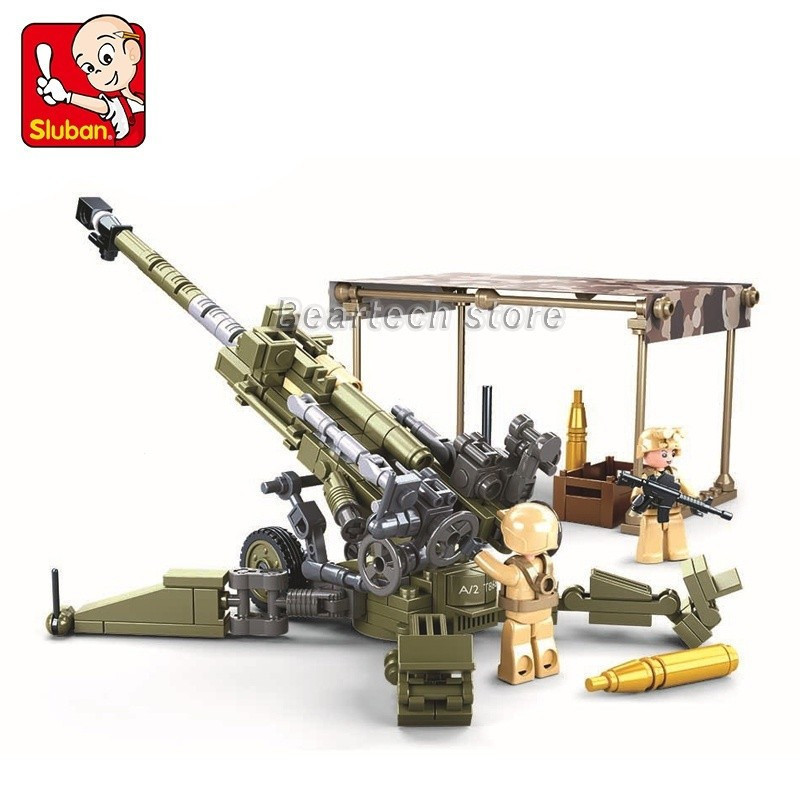 WW2 Série Militar Light Howitzer Aviões Tanques E Lutadores Blocos De ...