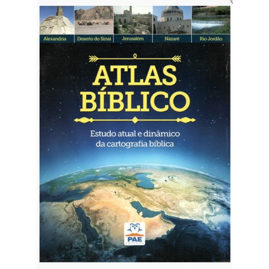 Atlas Bíblico - Estudo Atual e Dinâmico da Cartografia Bíblica | Shopee ...