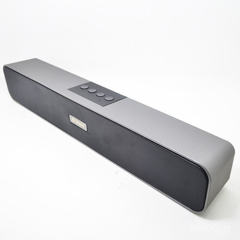 Uchiji E350 Voice Speaker Bluetooth TV computador áudio multimídia telefone celular mini ...