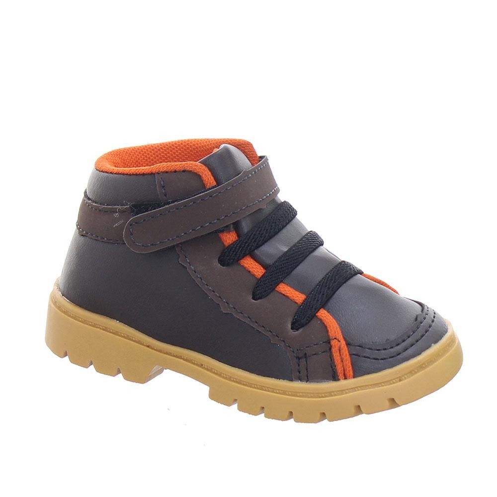 Botinha Coturno Infantil de Menino Modelo Confortavel e Macio | Shopee ...