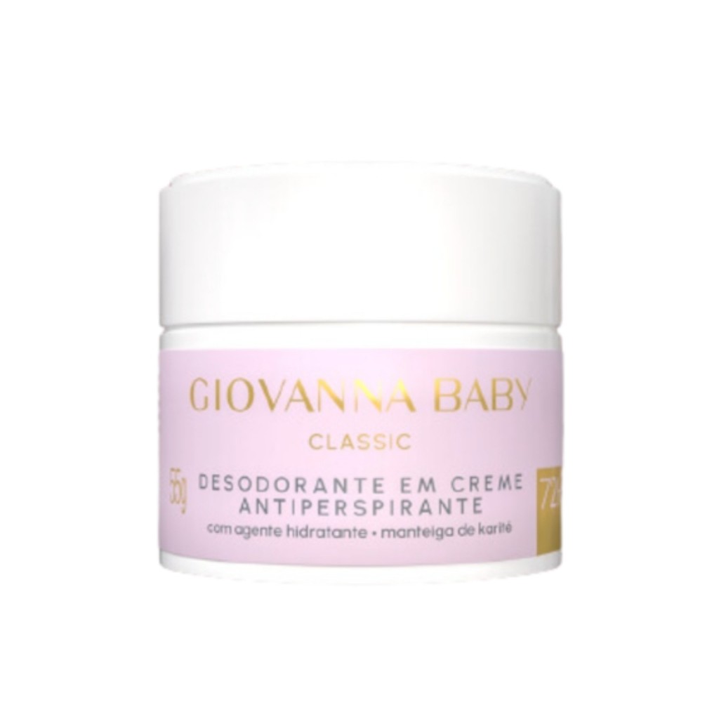 Desodorante Giovanna Baby Creme Classic 50gr | Shopee Brasil