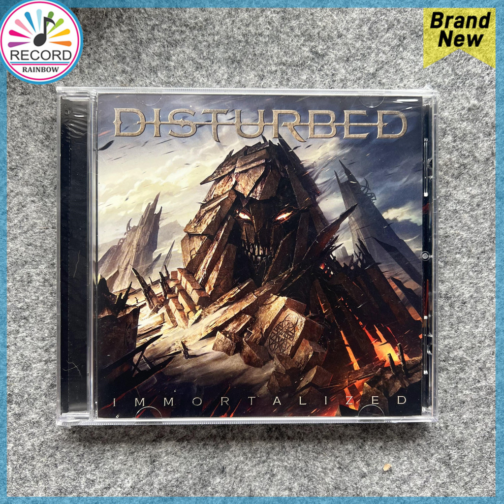 Disturbed Immortalized Original CD Album [Lacrado] Brand New Z1016 | Shopee Brasil