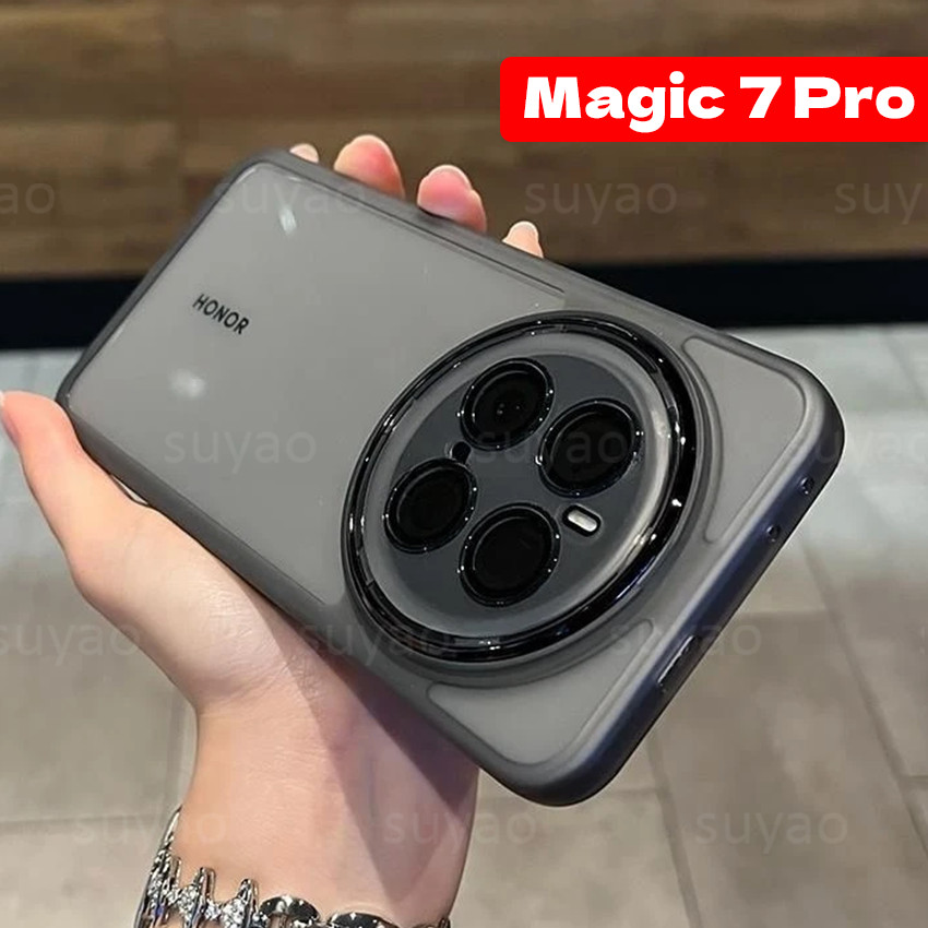 Para Honor Magic 7 Pro 7Pro 2024 Capa De Telefone Caixa Quadrada Fina 6 6Pro Magic7 Magic7Pro ...