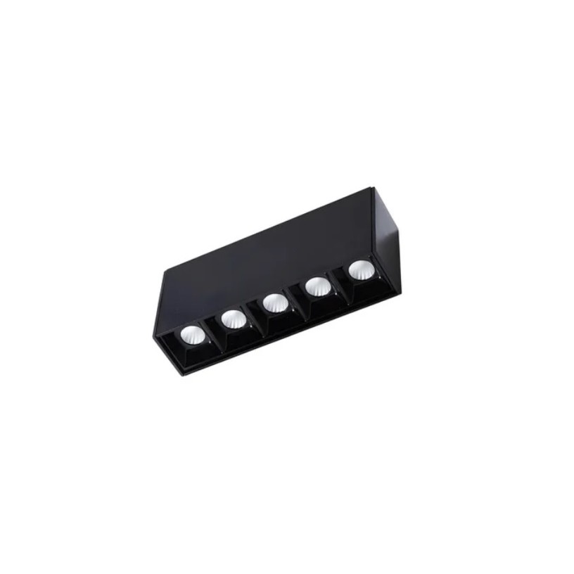 Gaya Spot Led Focco Sobrepor Preto 10w 24º 2700k 800lm | Shopee Brasil