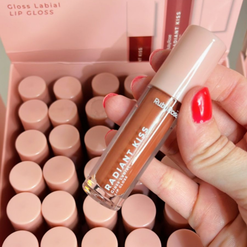 Gloss Radiant Kiss - Linha Rosa Ruby Rose | Shopee Brasil