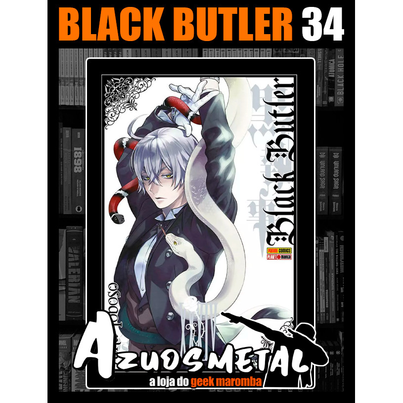 Black Butler - Vol. 34 [Mangá: Panini] | Shopee Brasil