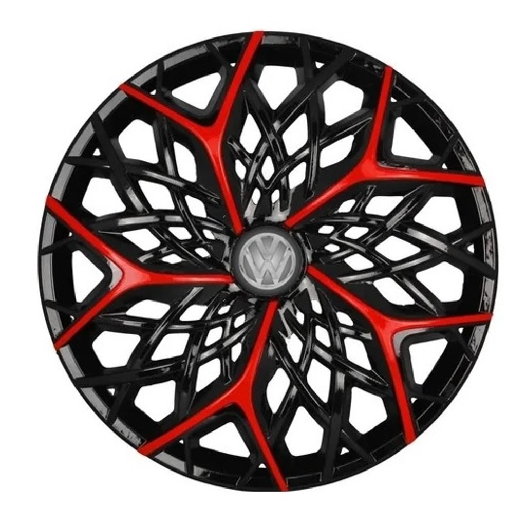 Jogo 4 Calota Moove Red Aro 13 Para Gol G1 G2 G3 G4 G5 G6 G7 | Shopee ...