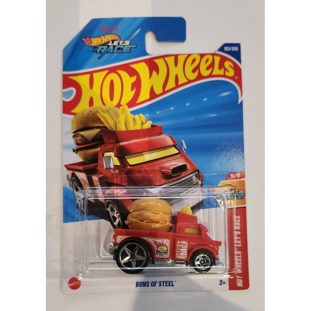 Hot Wheels Let's Race - Buns of Steel | Shopee Brasil