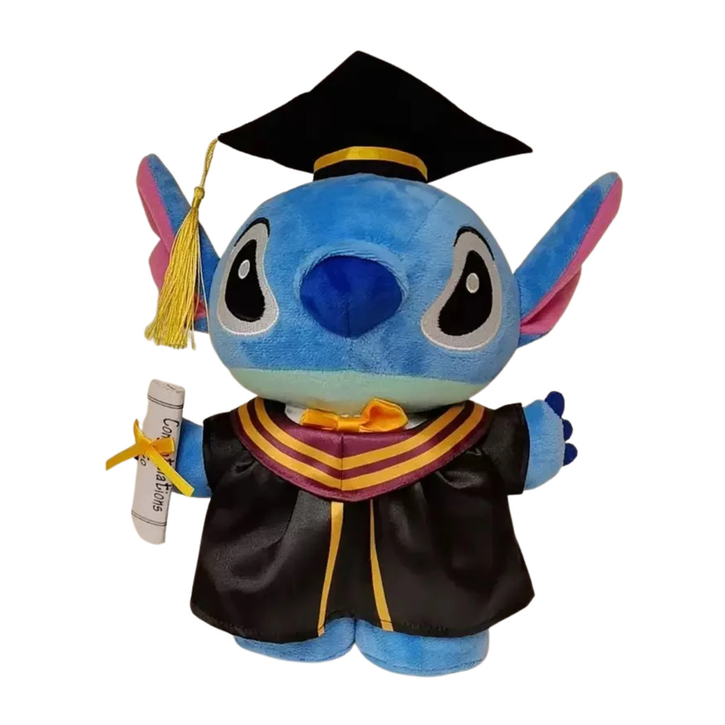 Pelúcia Stitch Formando De Beca Presente Formatura Escola | Shopee Brasil