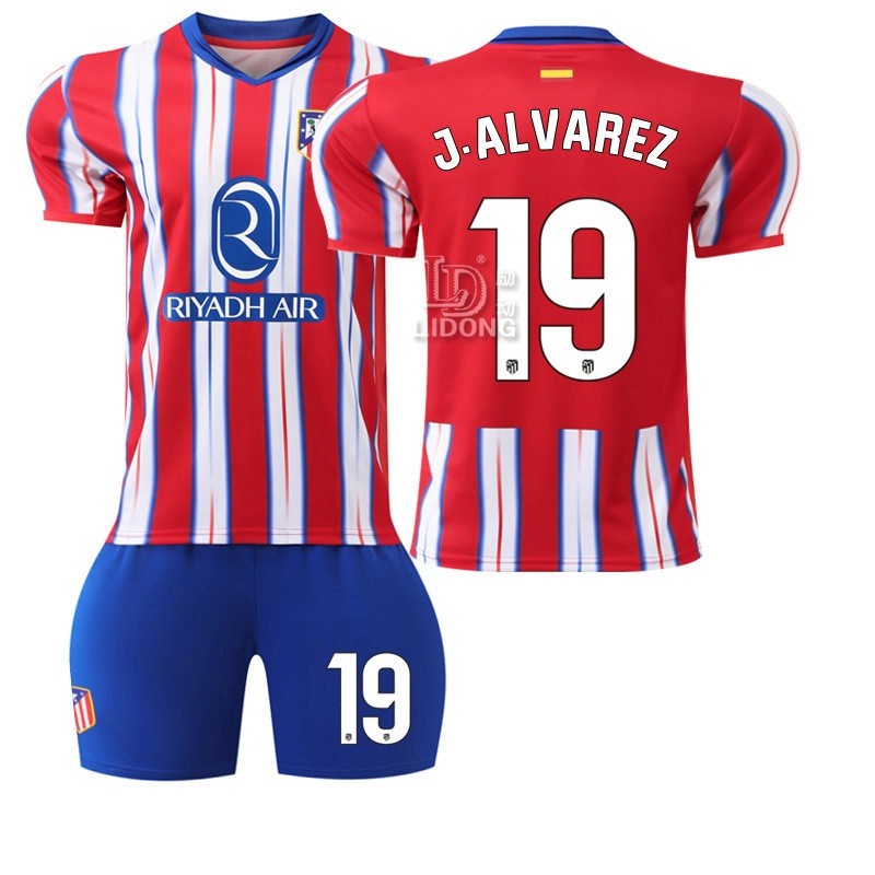 2024-25 Temporada Clube Atlético de Madrid Home Football Adulto ...