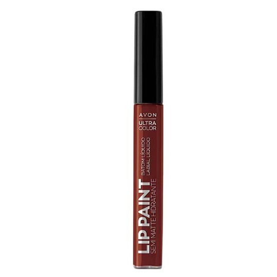 Avon Lip Paint Batom Líquido Semi Matte todo terracota 7ml | Shopee Brasil