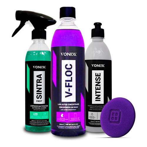 Kit Shampoo V-floc Sintra Fast Intense 500ml Aplicador Vonix | Shopee ...
