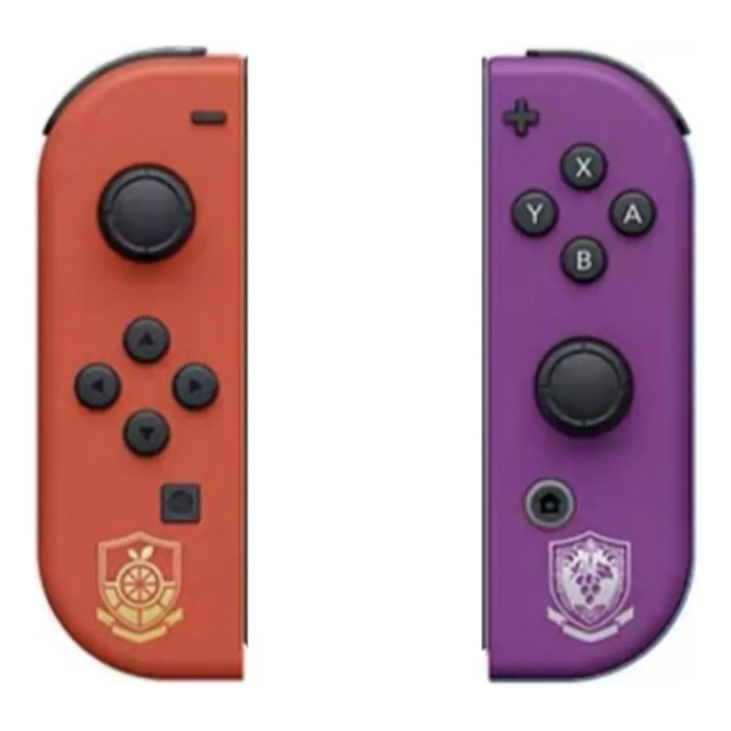 Joy-con Controle Sem Fio Para Nintendo Switch Gamepad Joypad ESCARLETE ...