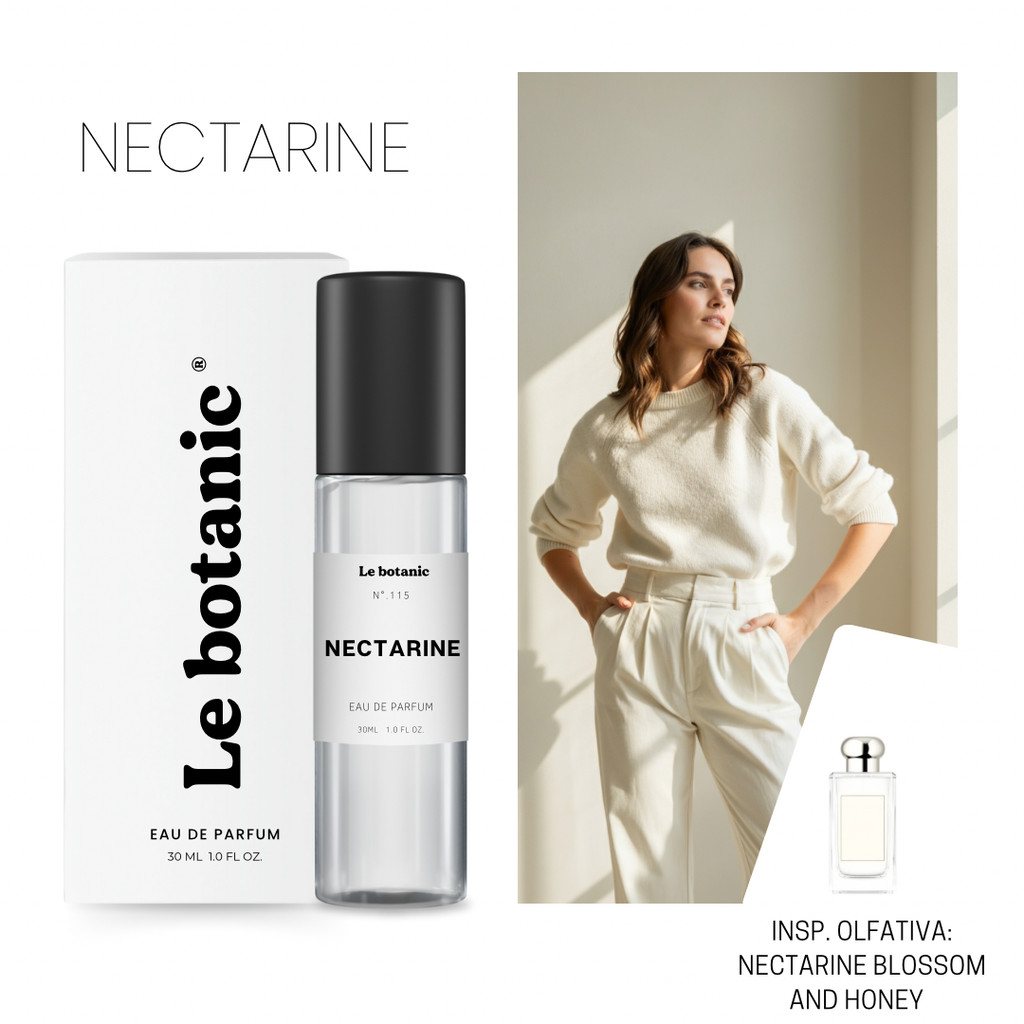 Perfume Nectarine - Le botanic - EDP - 30ML - Alta Fixação | Shopee Brasil