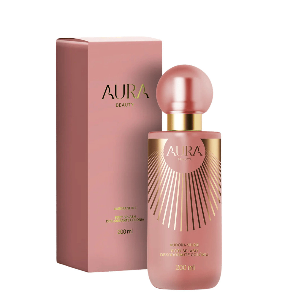Body Splash Aura Beauty Aurora Shine 200ml | Shopee Brasil