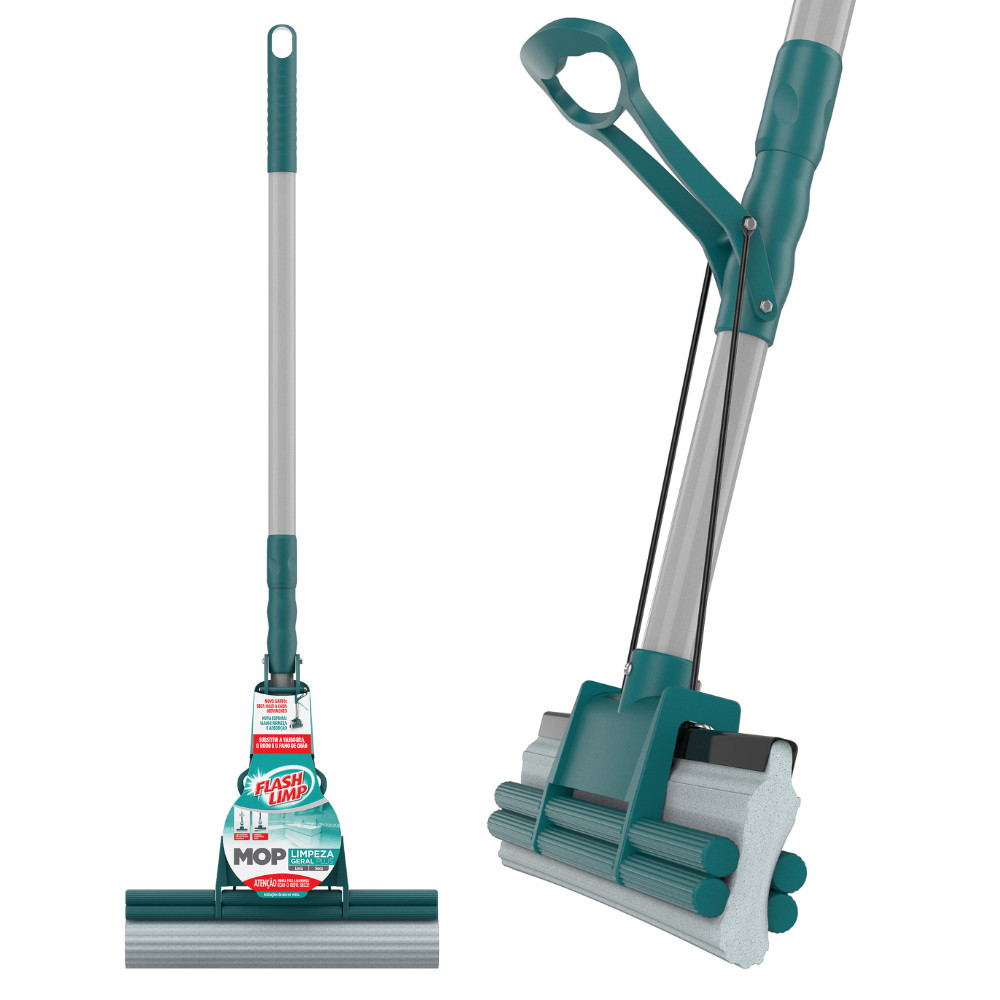 Mop Flash Limp Mop Limpeza Geral Plus Flash Limp | Shopee Brasil