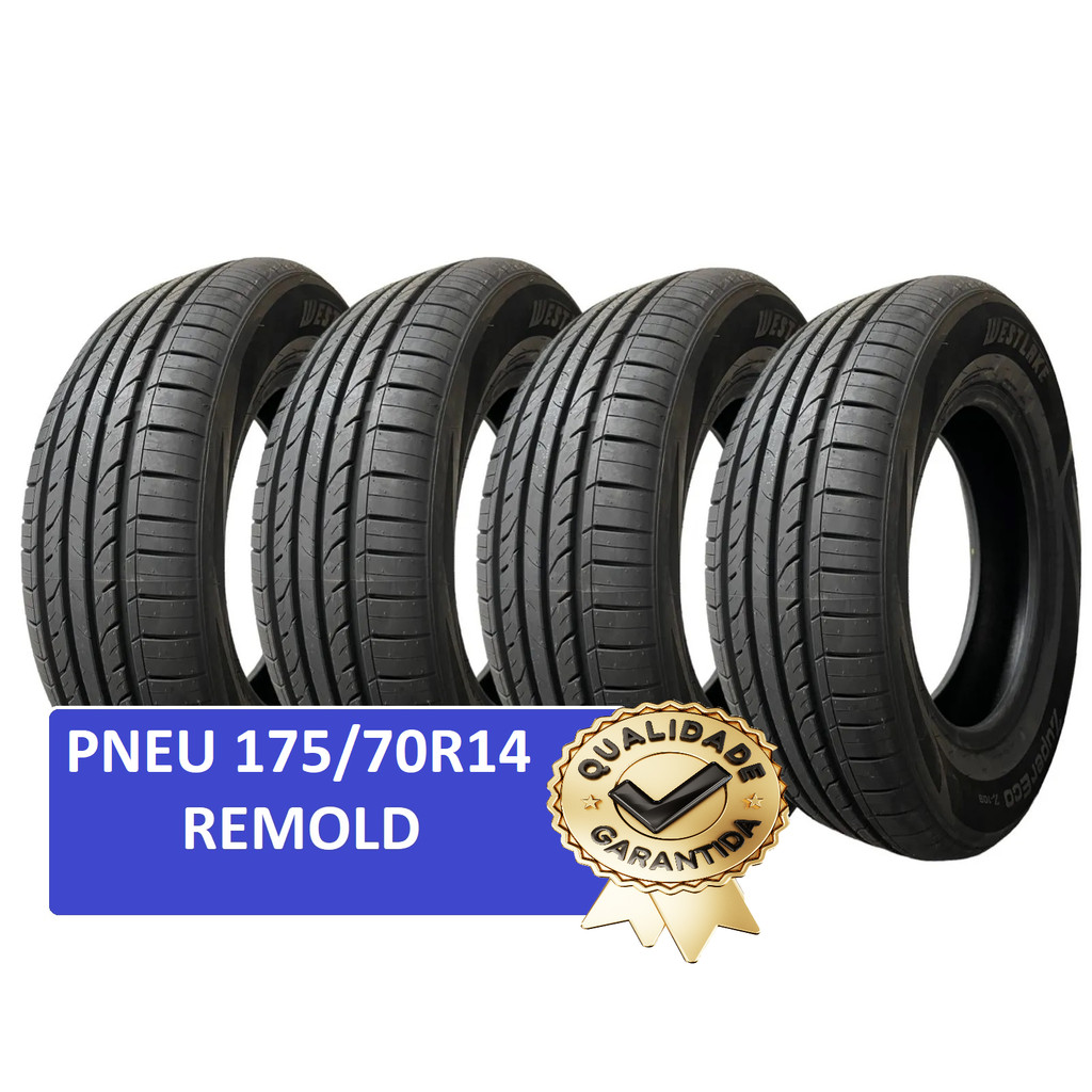 Pneu Aro 14 - 175/70 R14 Linha Premium Garantia Com Selo do Inmetro Pneu | Shopee Brasil